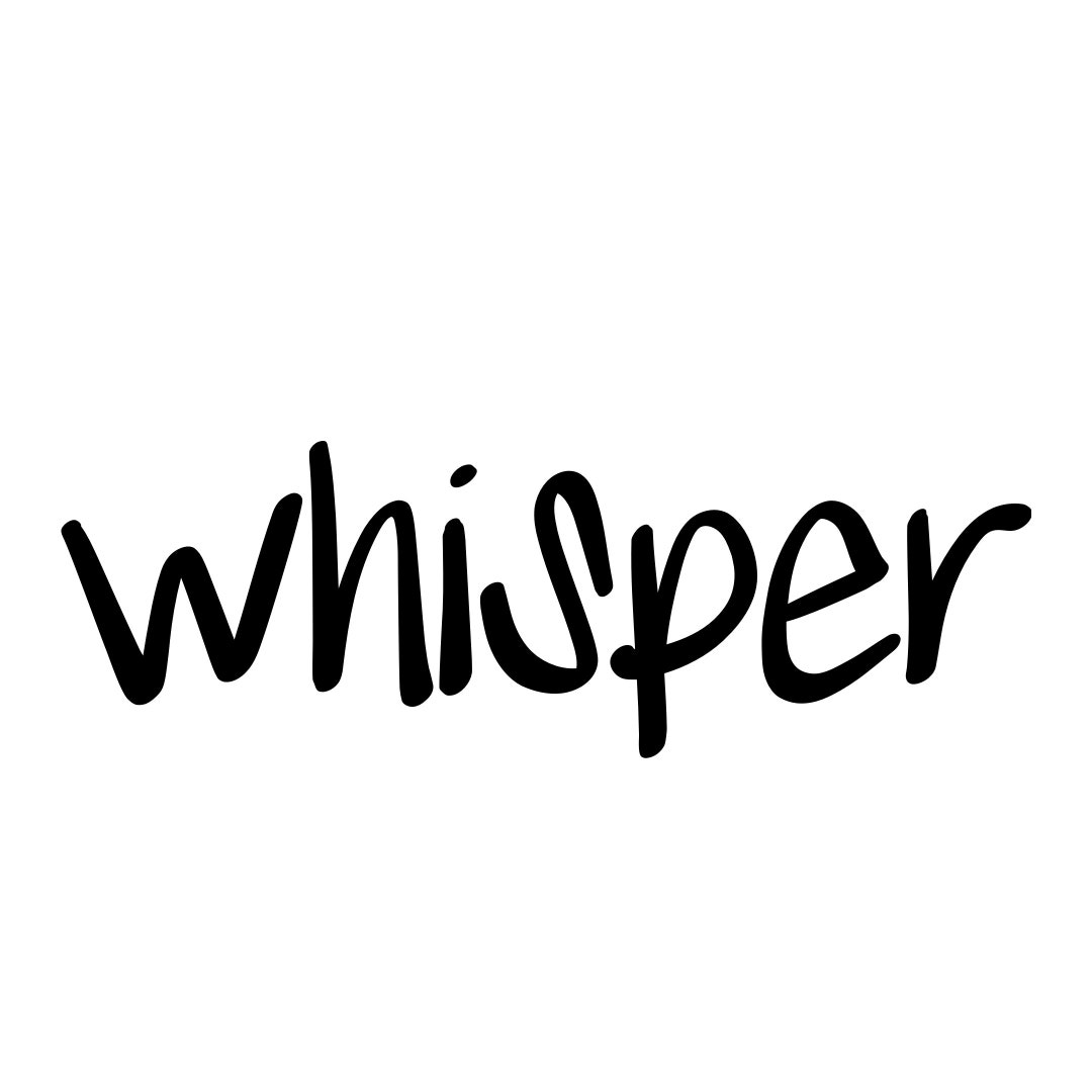 Whisper Digital Font OTF Downloadable File Handwritten - Etsy