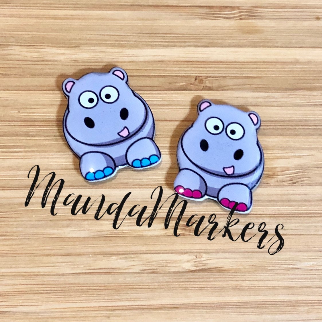 Hippo Xray Markers Customized With Initials | Etsy