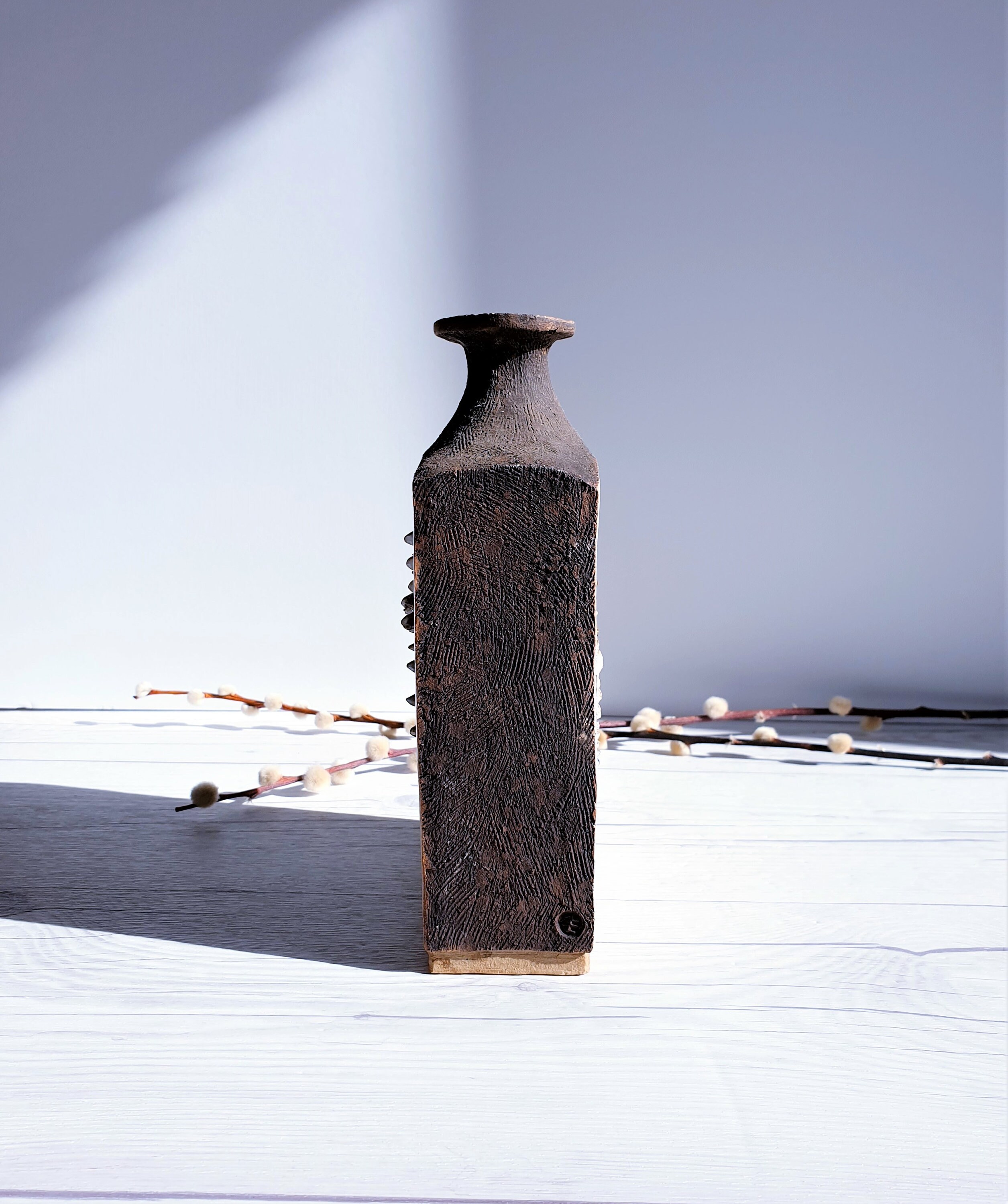 Vintage Studio Pottery Contemporary Textured Relief Contrast - Etsy UK