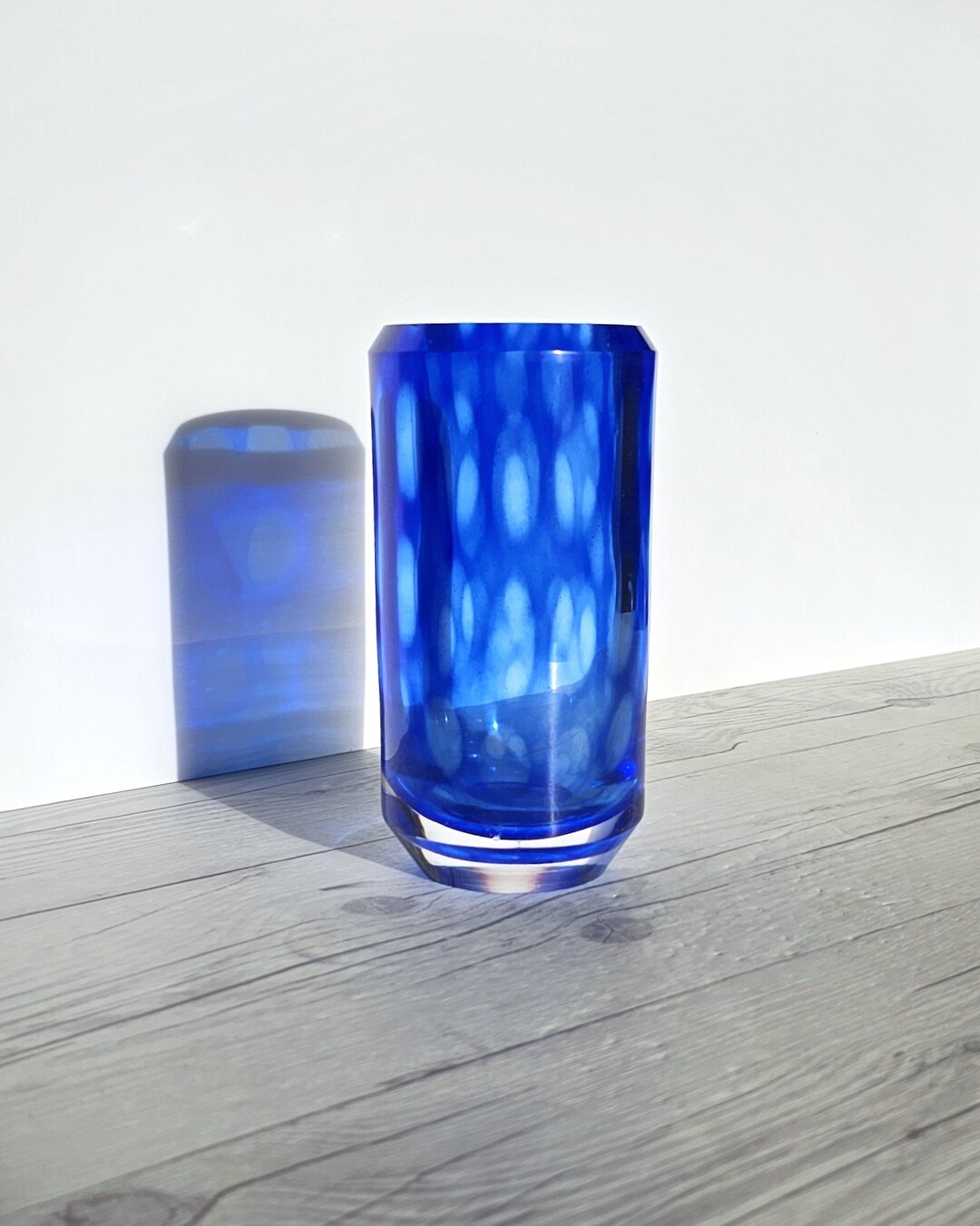 Vicke Lindstrand 'colora' Series for Kosta, Modernist Lapis and Cobalt ...