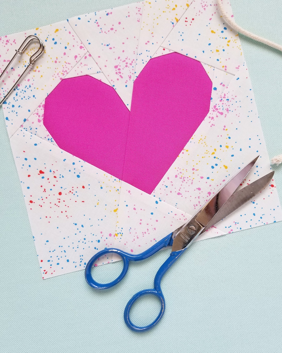 Heart Paper Piecing Pattern, PDF - Etsy