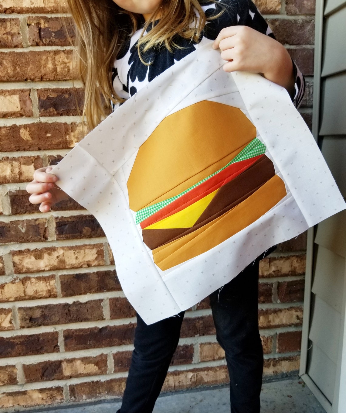 Cheeseburger Paper Piecing Pattern PDF - Etsy