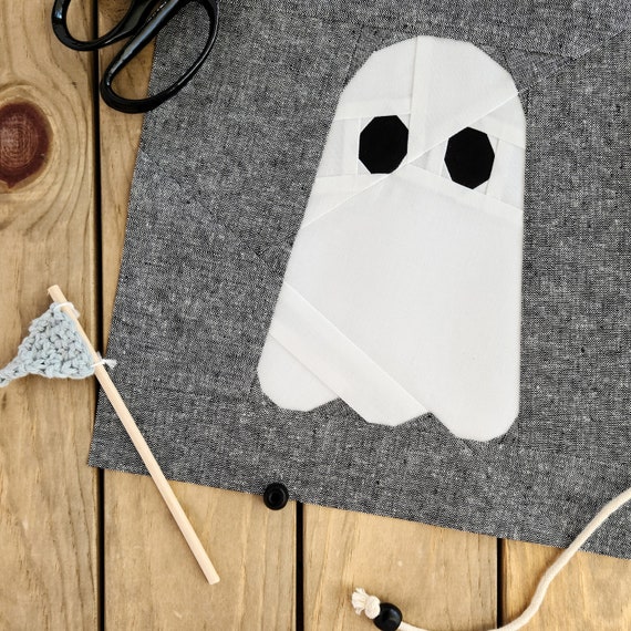 Ghost Paper Piecing Pattern PDF | Etsy