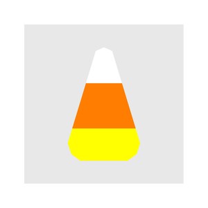 Candy Corn Paper Piecing Pattern, PDF - Etsy