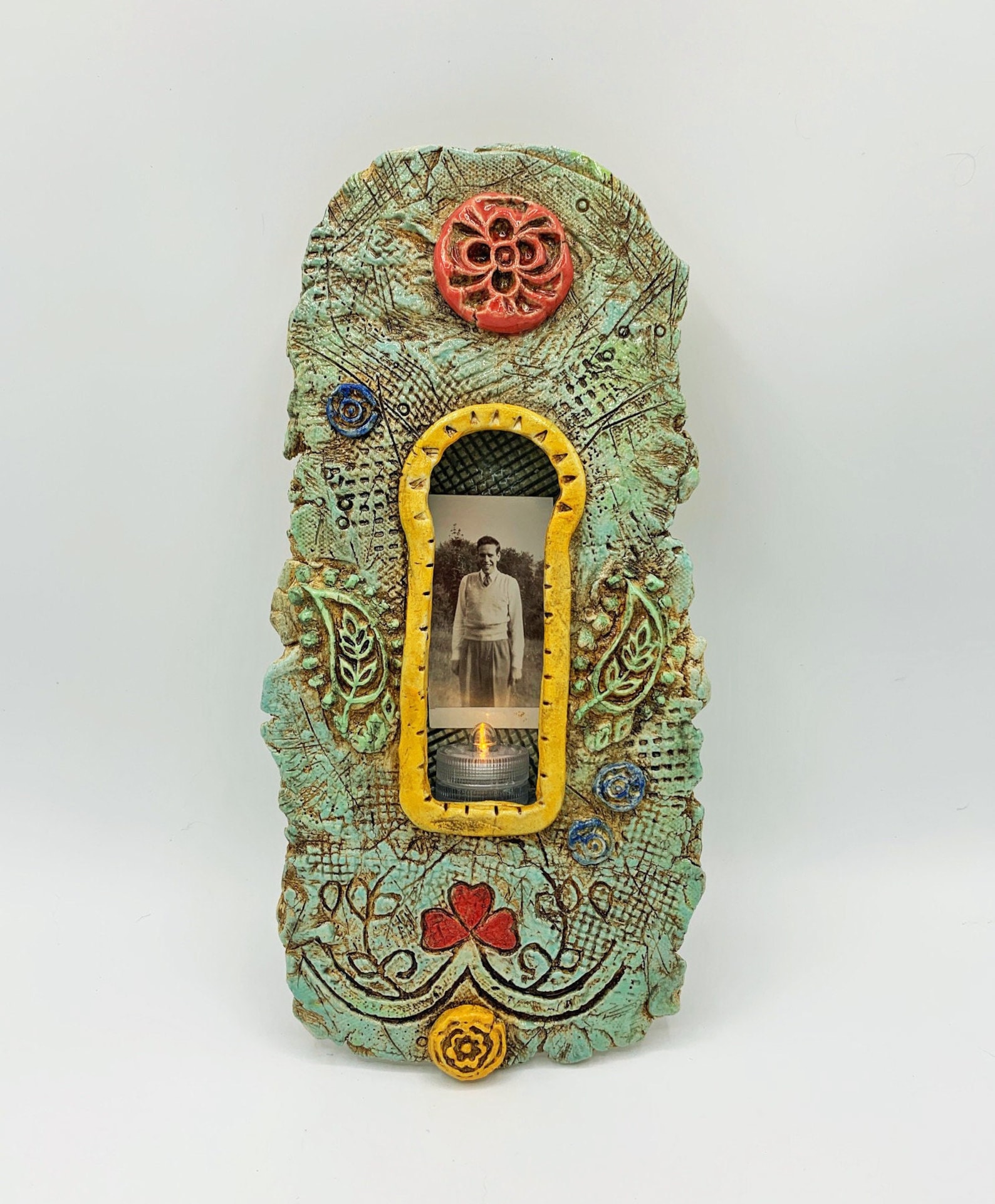 Memory Nicho/shrine Box, Pottery Wall Hanging - Etsy