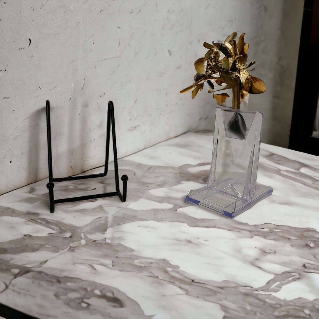 Acrylic or Metal Display Stand for Signs, Art, and More - Etsy