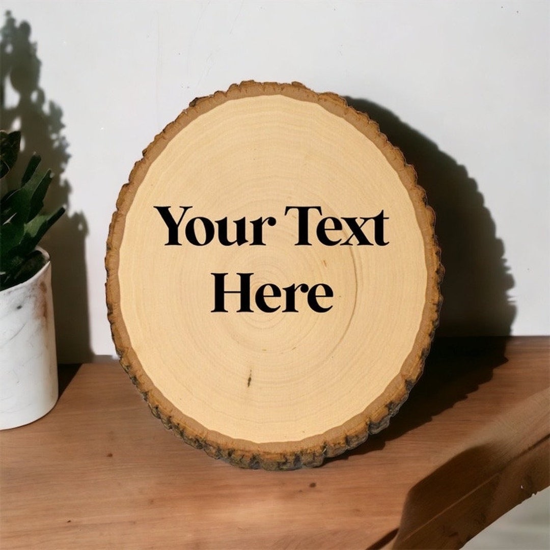 Custom Engraved Wood Sign | Engraved Quote or Name | Customizab'le and ...