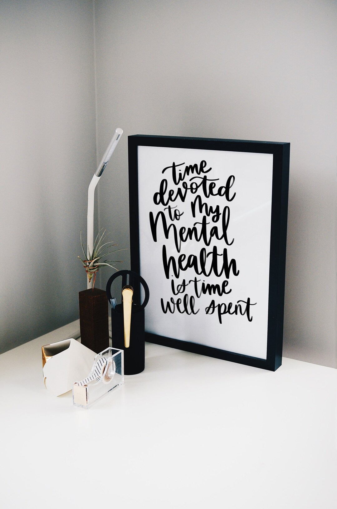 Time Devoted to My Mental Health is Time Well Spent Digital Download ...