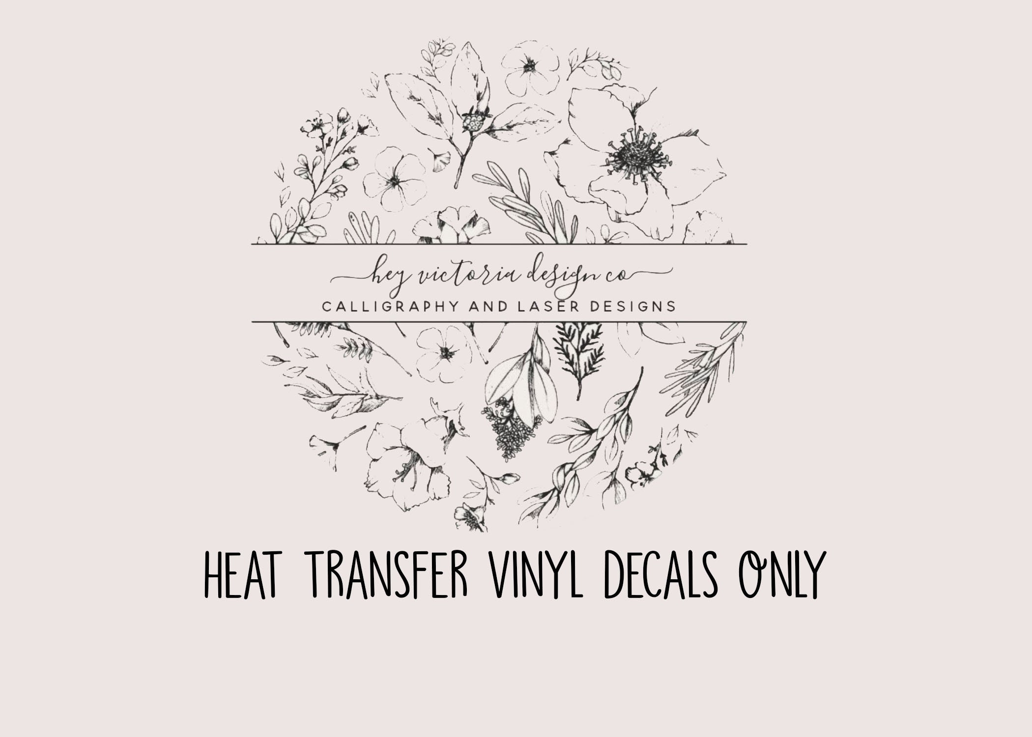 Heat Transfer Vinyl Decals/names/personalized Gifts/wedding | Etsy