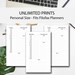 2025 Daily Timebox Planner Printable Personal Size, 2025 Daily Planner ...