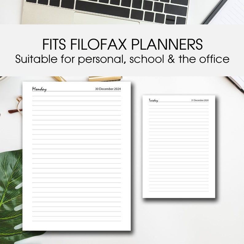 2024 Daily Planner A5 Printable BUNDLE 2024 Daily Journal - Etsy