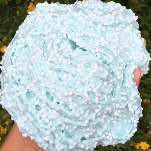 Purple Crunchy Floam Slime scented Slime Crunchy Slime - Etsy