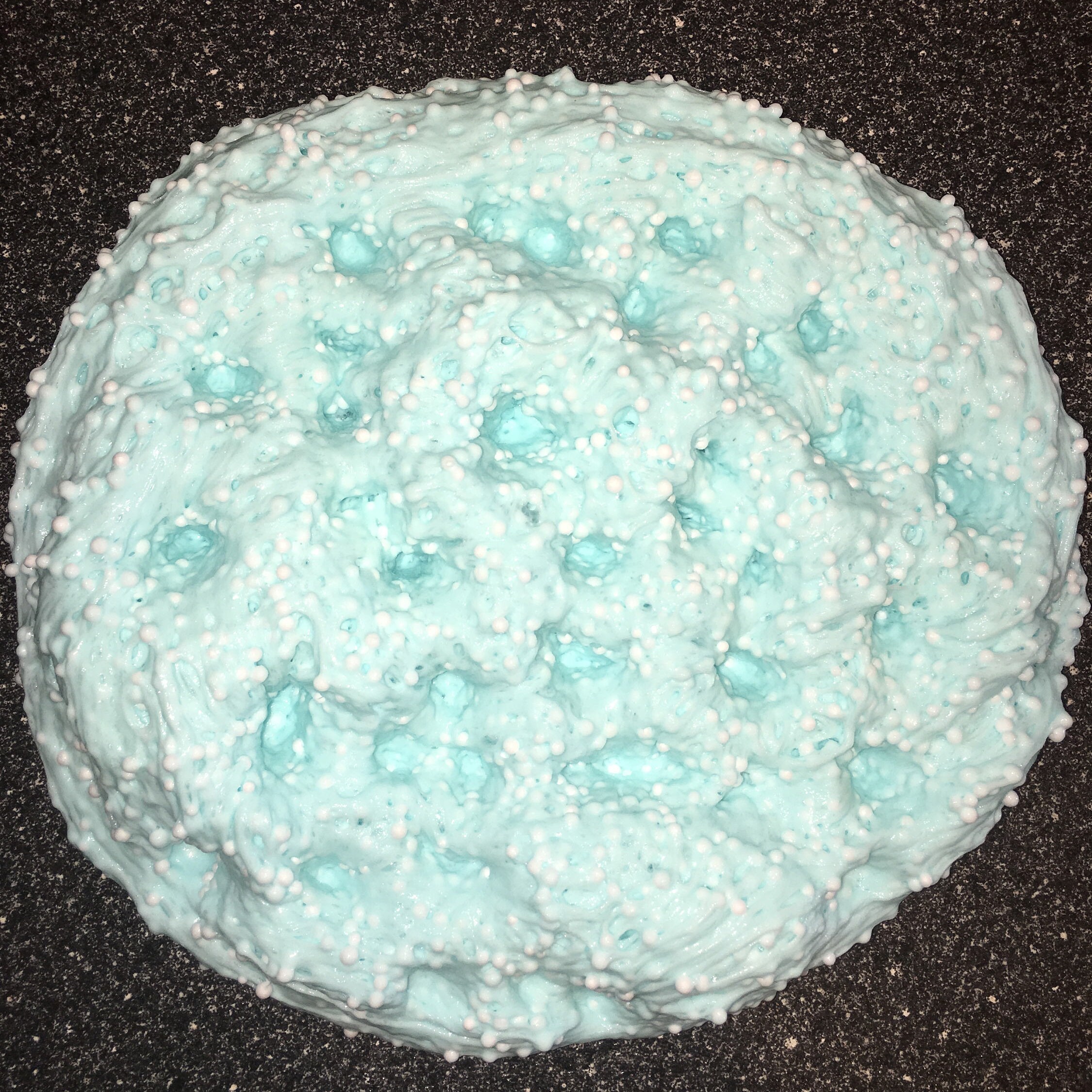 Sky Blue Crunchy Floam Slime (scented) - Etsy Canada