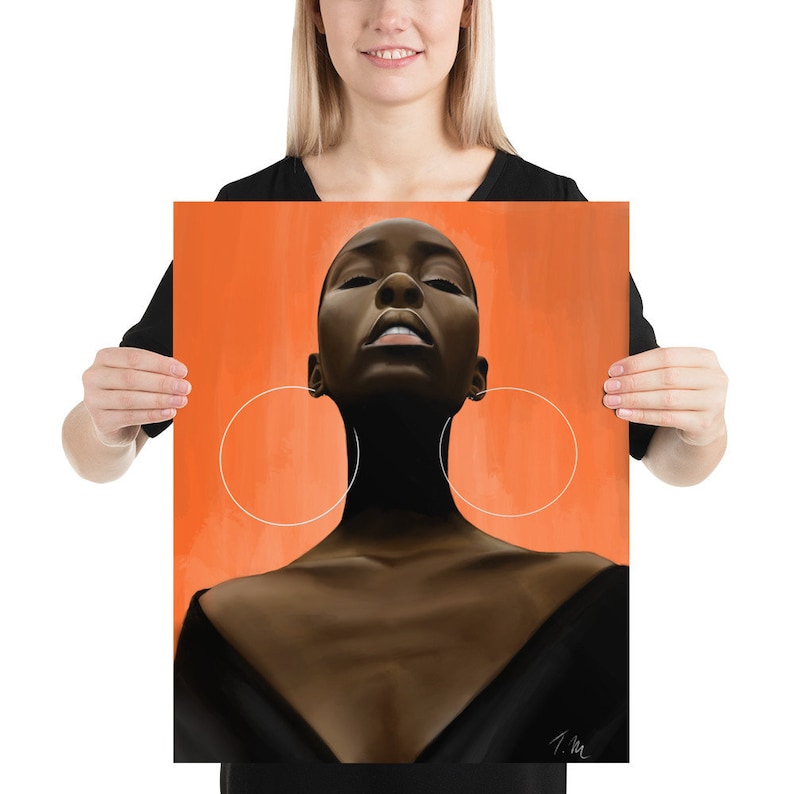 African American Wall Art Prints Black Girl Magic Bedroom Etsy