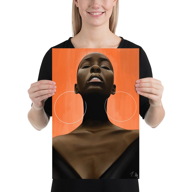 African American Wall Art Prints Black Girl Magic Bedroom Etsy