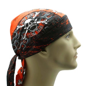 Headwrap DANBANNA Star Skull Du-rag Skull Cap Doo Rag Bandana - Etsy