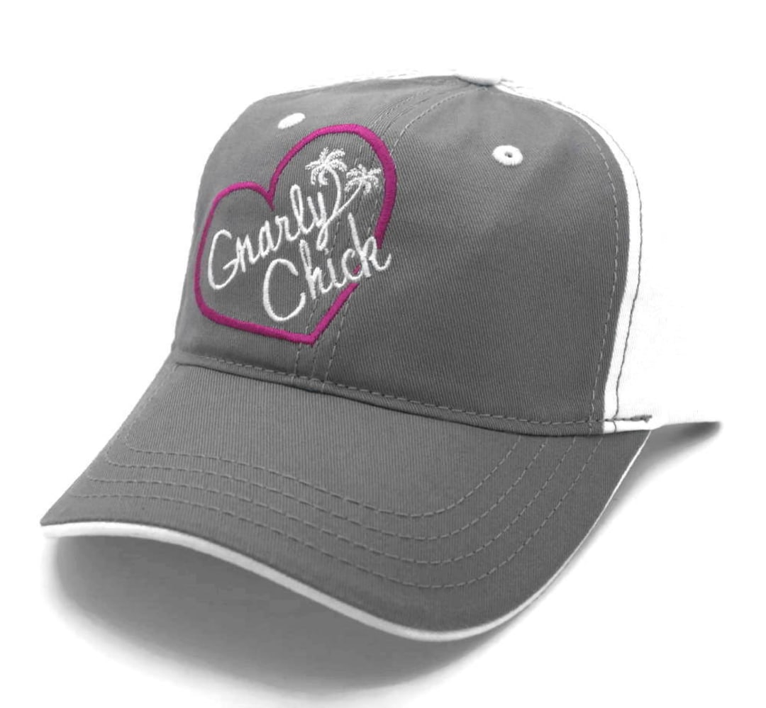 Gnarly Chick Ball Cap / Hat Embroidery Adjustable FREE SHIPPING - Etsy.de