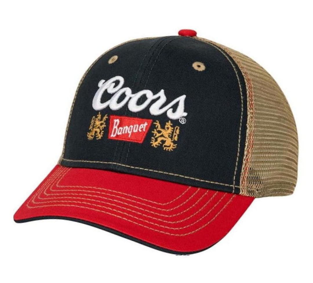 Coors Banquet Classic Logo Multi Color Mesh Snapback Hat Cap - Etsy