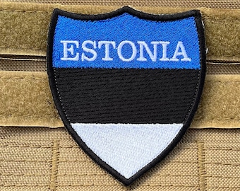 Estonian Flag Patch - Etsy