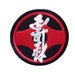 Karate Shito Ryu Patch (3.5 Inch) Embroidered Iron/sew-on Badge Kanji ...