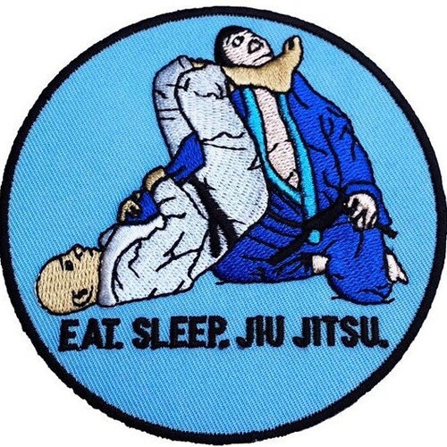 Brazilian Jiu Jitsu Lifestyle Patch 3.5 Inch Fully - Etsy
