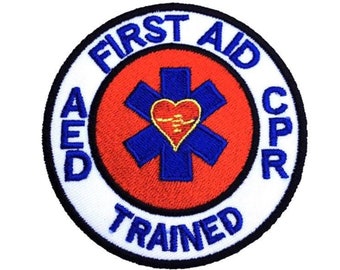 First Aid Cpr Patch - Etsy
