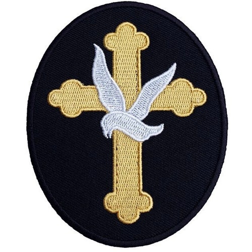 LUTHER ROSE PATCH Iron-on Embroidered Christian Cross Lutheran - Etsy