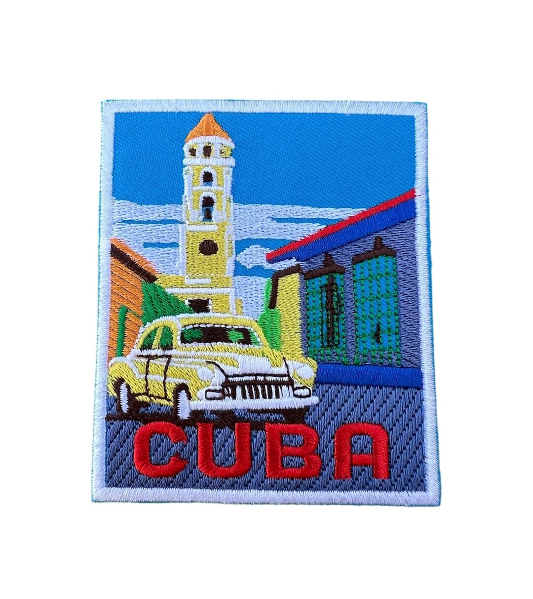 Havana Cuba Patch (3.5 Inch) Embroidered Iron-on/sew-on Badge Holiday Travel Souvenir La Habana ...