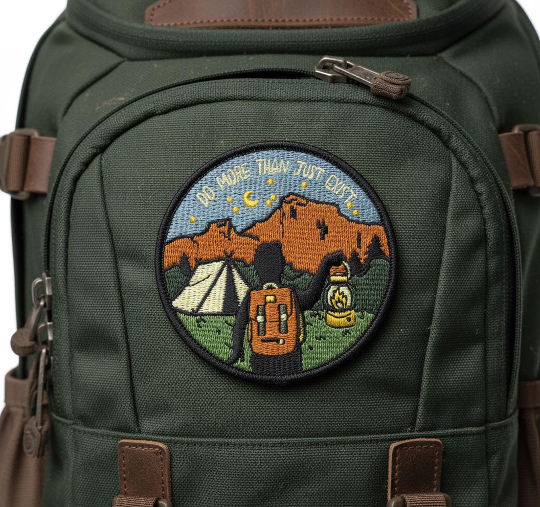 Do More Than Just Exist Patch (3.5") Iron-on/sew-on Badge Hike Souvenir ...