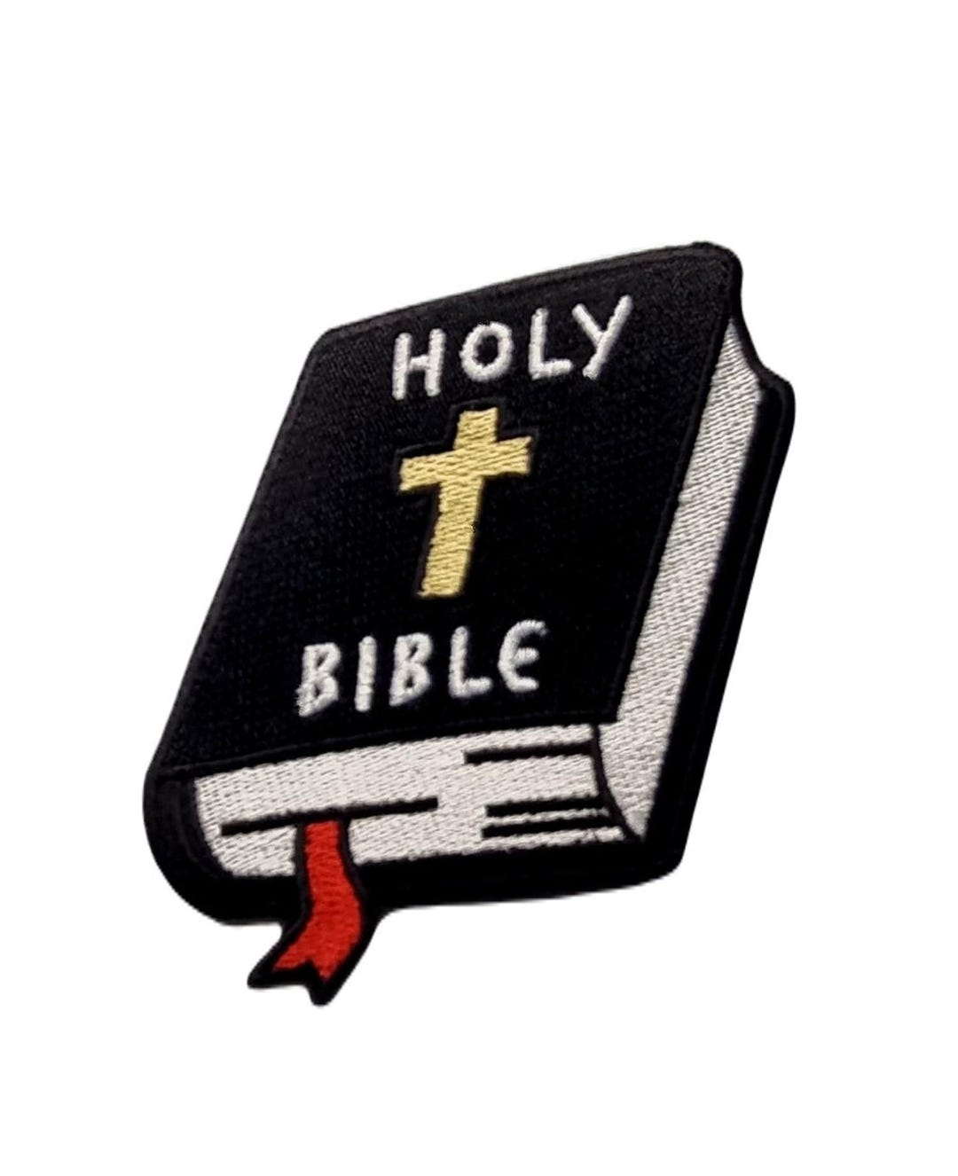 Holy Bible Patch (3.5 Inch) Iron-on or Sew-on Badge Catholic Church ...
