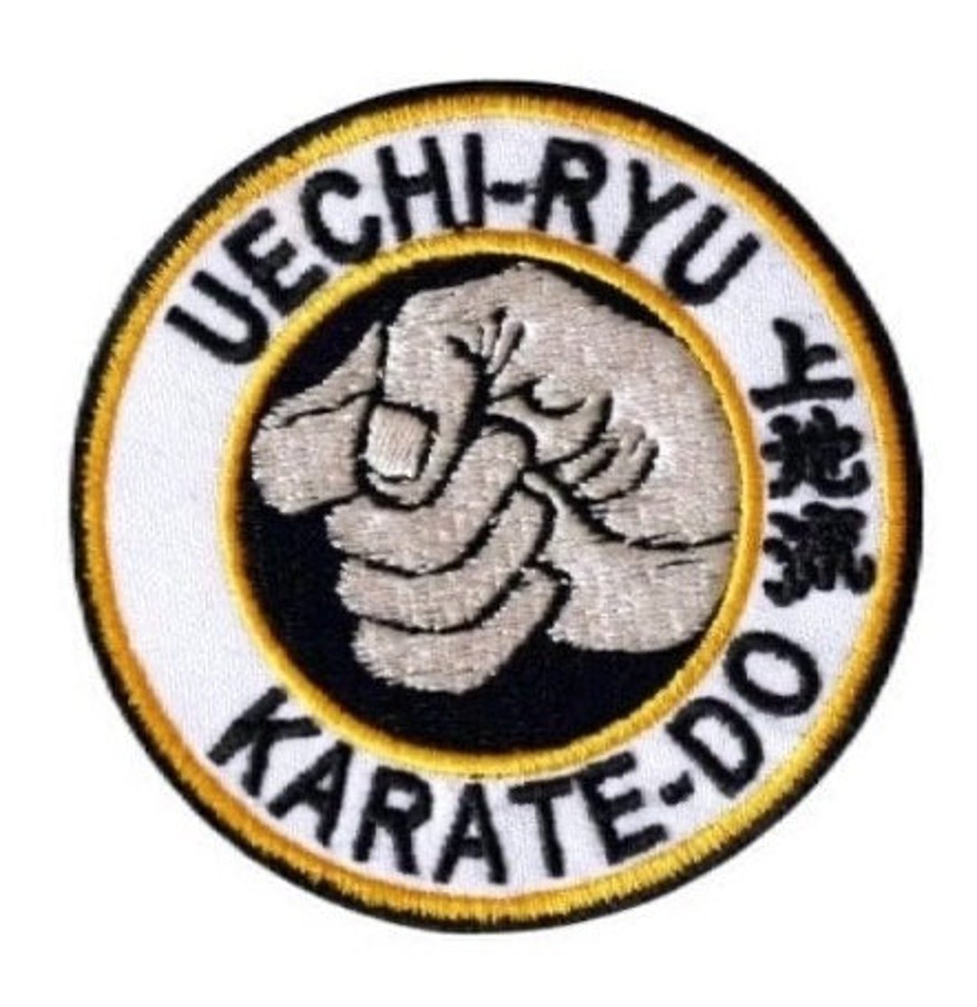 Uechi-ryu Karate Patch (3”) Iron/sew-on Badge Uechiryu Pangai-noon ...