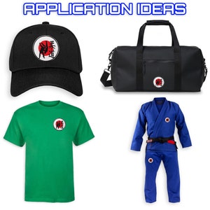 Judo Patch (3 Inch) Embroidered Iron or Sew on Badge Kimono Gi Japanese ...