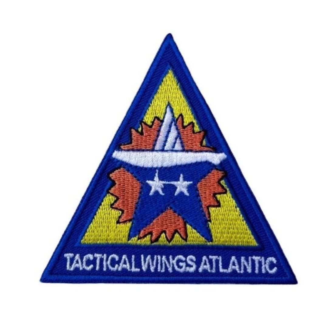 Tactical Wings Atlantic Patch (3 Inch) Embroidered Iron-on/sew-on Badge ...