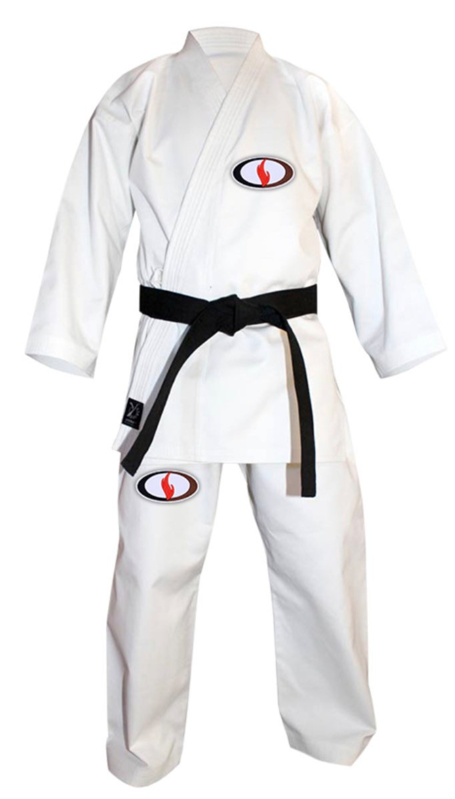 Karate Kenpo the Flame Patch 4 Inch Embroidered Iron/sew-on - Etsy