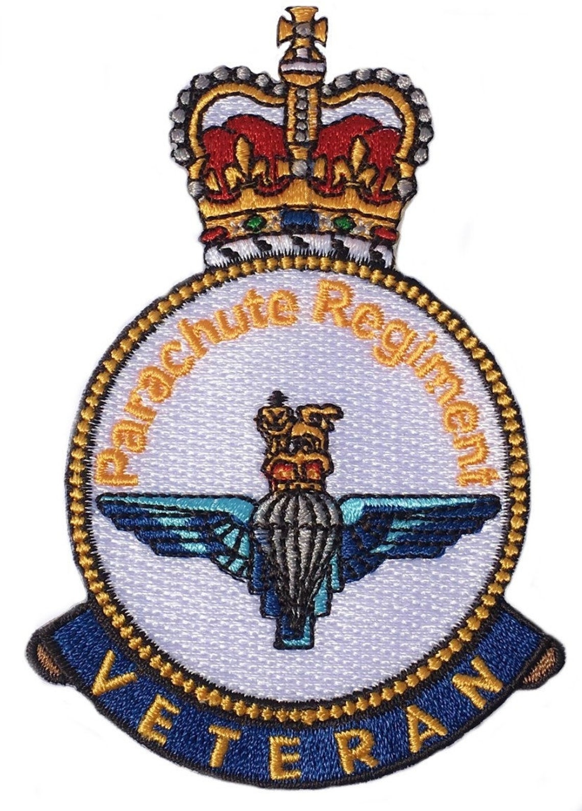 Parachute Regiment Veteran Patch 3 Inch Iron/sew-on Badge - Etsy