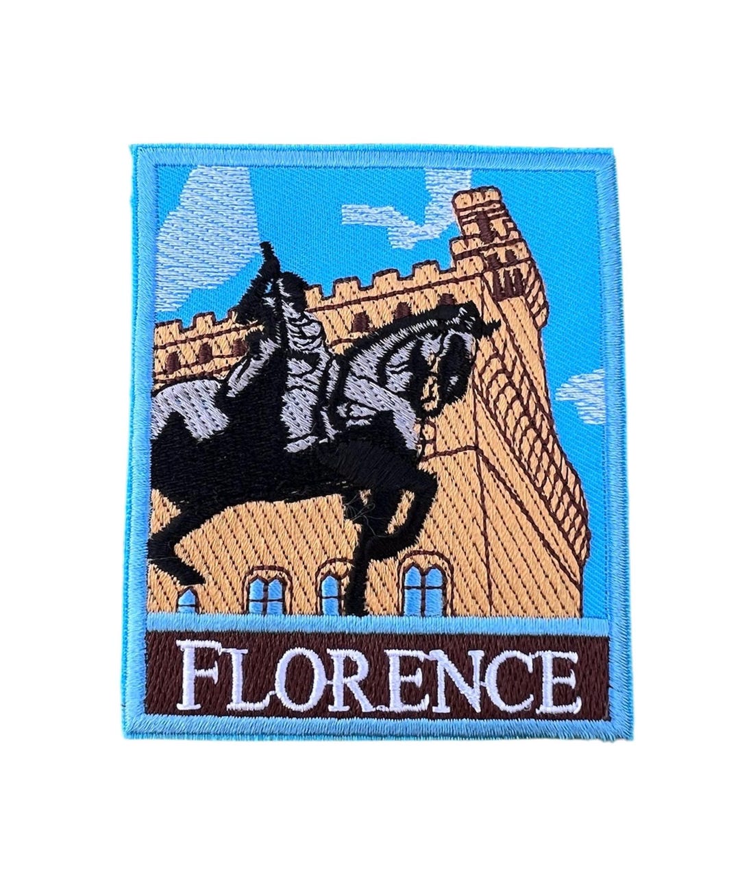 Florence Italy Patch (3.5 Inch) Iron-on or Sew-on Badge Travel Europe ...
