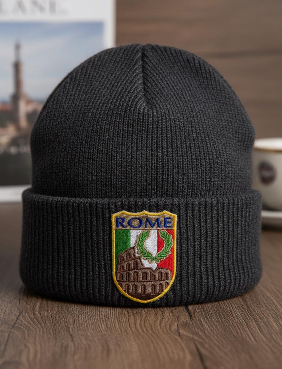 Rome Italy Patch (3 Inch) Iron or Sew-on Badge Travel Europe Appliqué ...