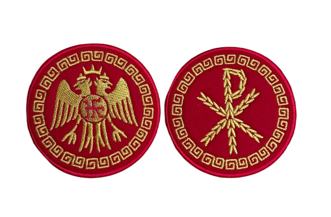 Byzantine Empire Patch (3.5 Inch) Iron-on / Sew-on Badge Bannerlord ...
