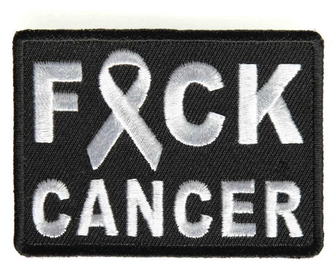 FCK Cancer Patch 2.75 X 2 Inch Embroidered Iron-on or Sew-on Badge ...