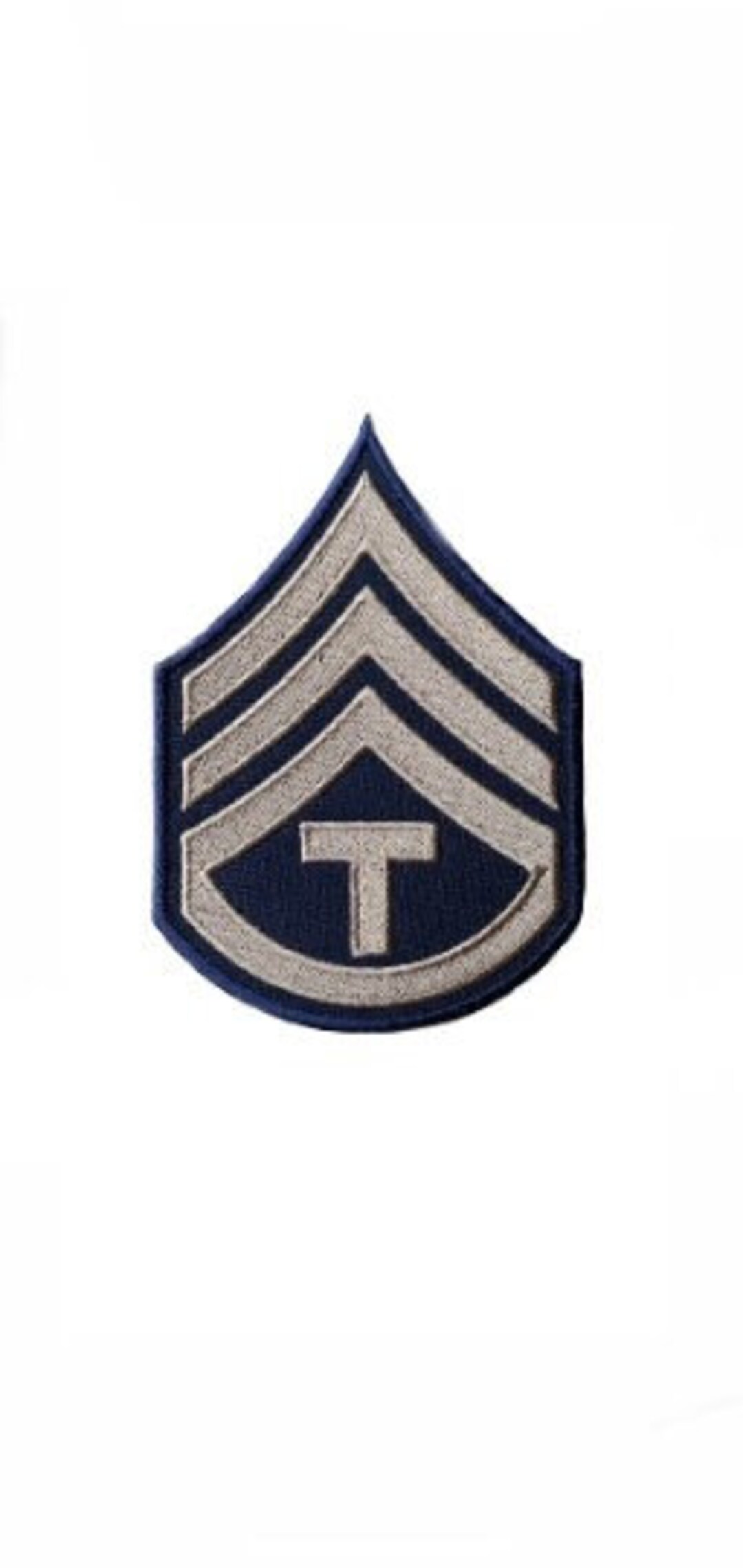 Technician 3rd Grade Rank Patch (4.7 Inch) American Stripes Embroidered ...