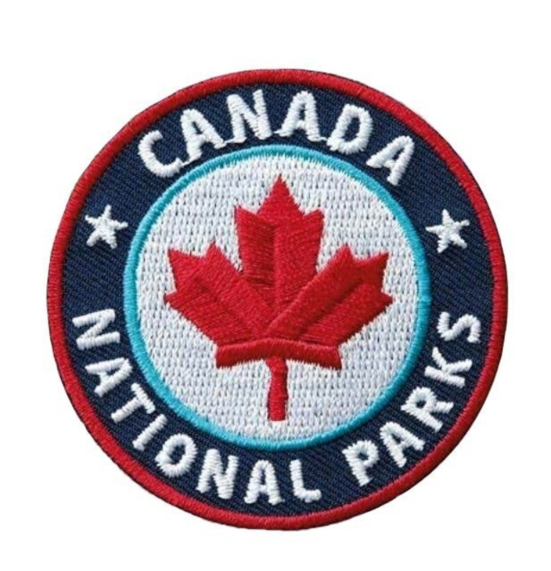 Canada National Parks Patch (3 Inch) Iron-on Badge Travel Souvenir ...