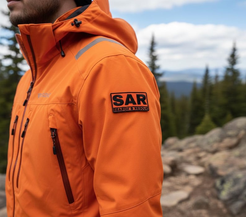 Search&rescue SAR Patch (3 Inch) Embroidered (hook + Loop) Velkro ...