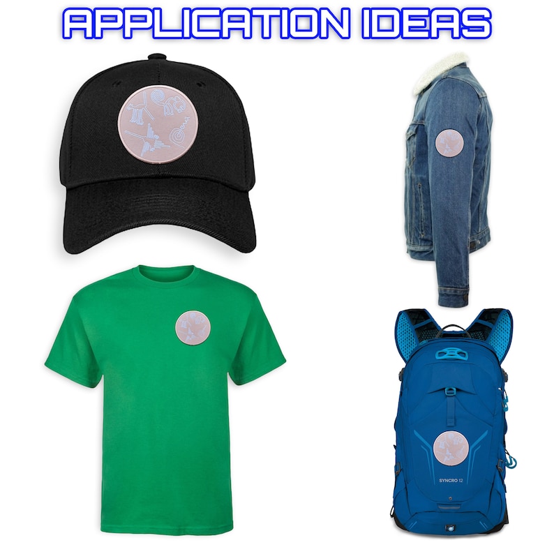 Nazca Lines Peru Patch (3.5 Inch) Embroidered Iron/sew-on Badge Ancient ...