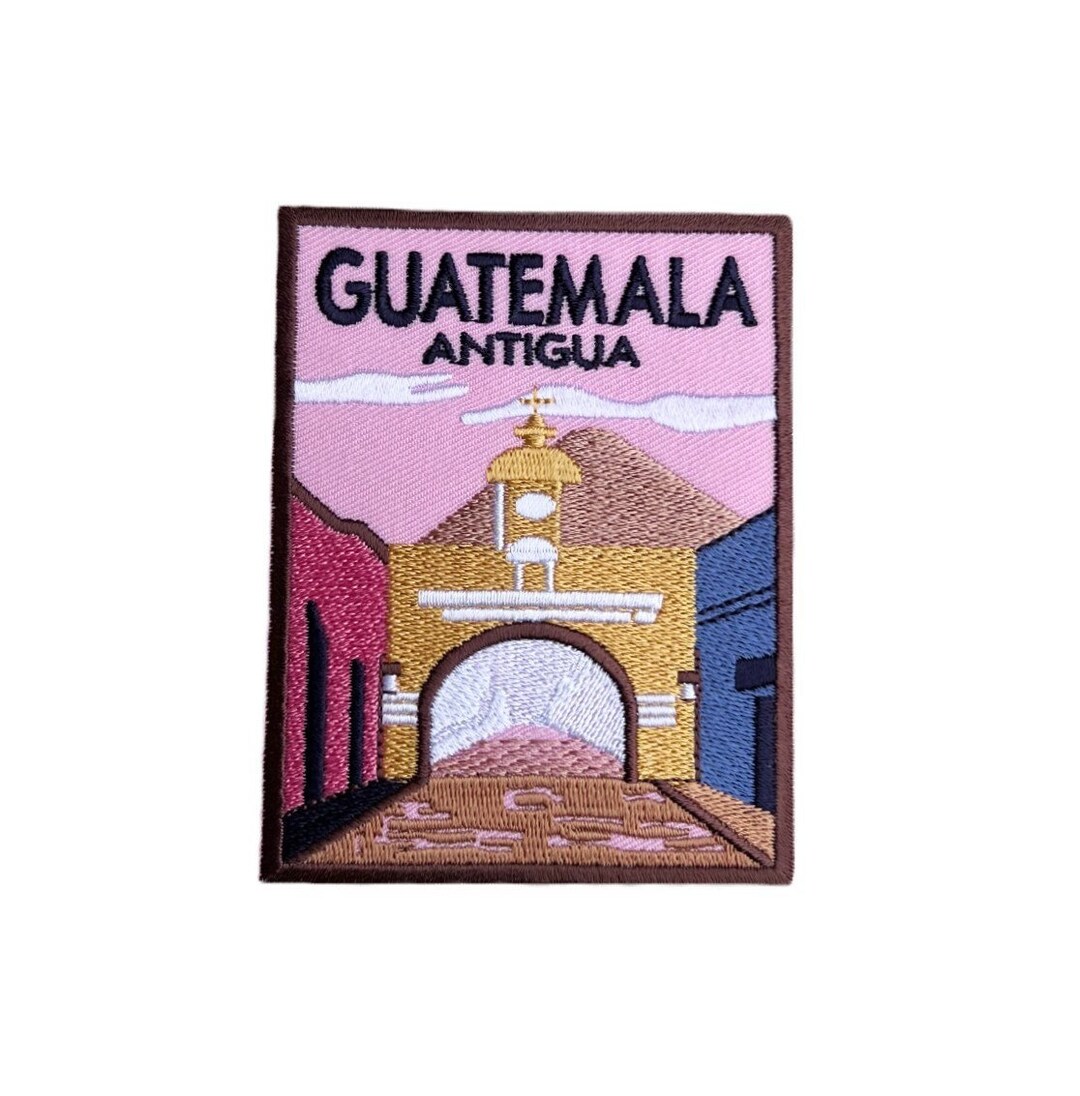 Antigua Guatemala Patch 3.5 Inch Iron-on or Sew-on Badge Souvenir ...