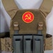 USSR Communist Patch (3 Inch) Hook + Loop Badge Insignia Hammer and ...