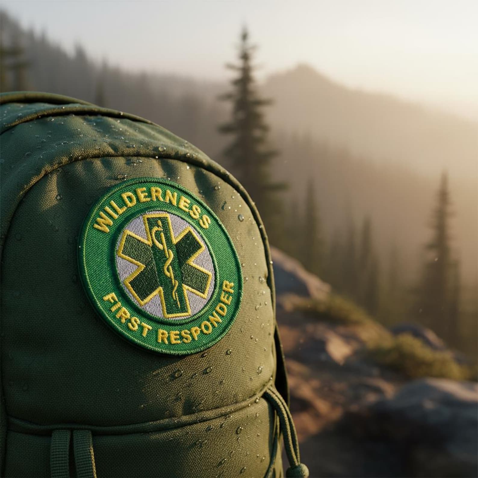 Wilderness First-responder Patch (3 Inch) Embroidered Badge Perfect for ...