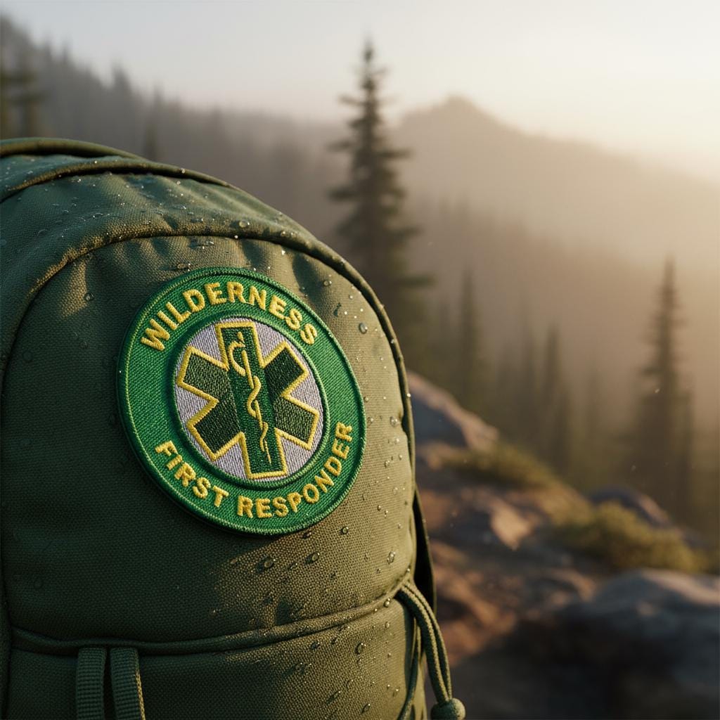 Wilderness First-responder Patch (3 Inch) Embroidered Badge Perfect for ...