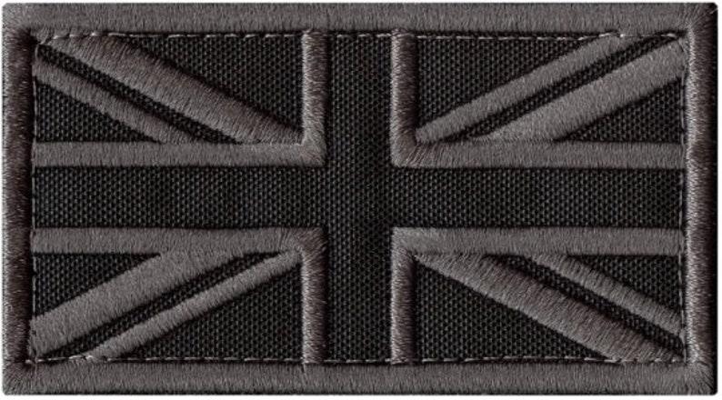 Great Britain Union Jack Patch (3.3 Inch) Embroidered (hook + Loop ...