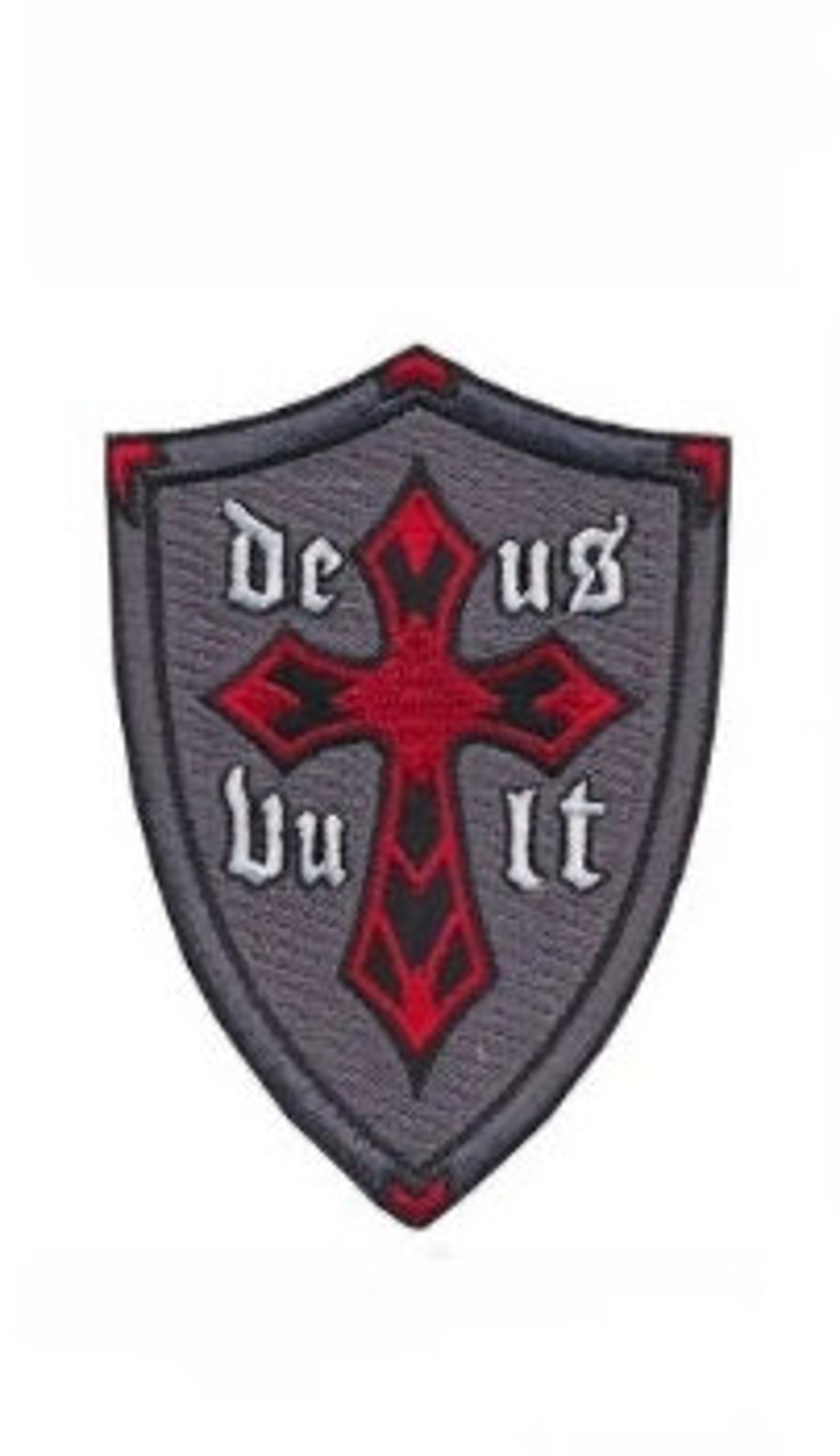 Knights Templar Patch 3.5 Deus Vult God Wills Christian Cross ...