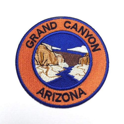 Grand Canyon Arizona Patch 3.5 Inch Embroidered Iron or - Etsy